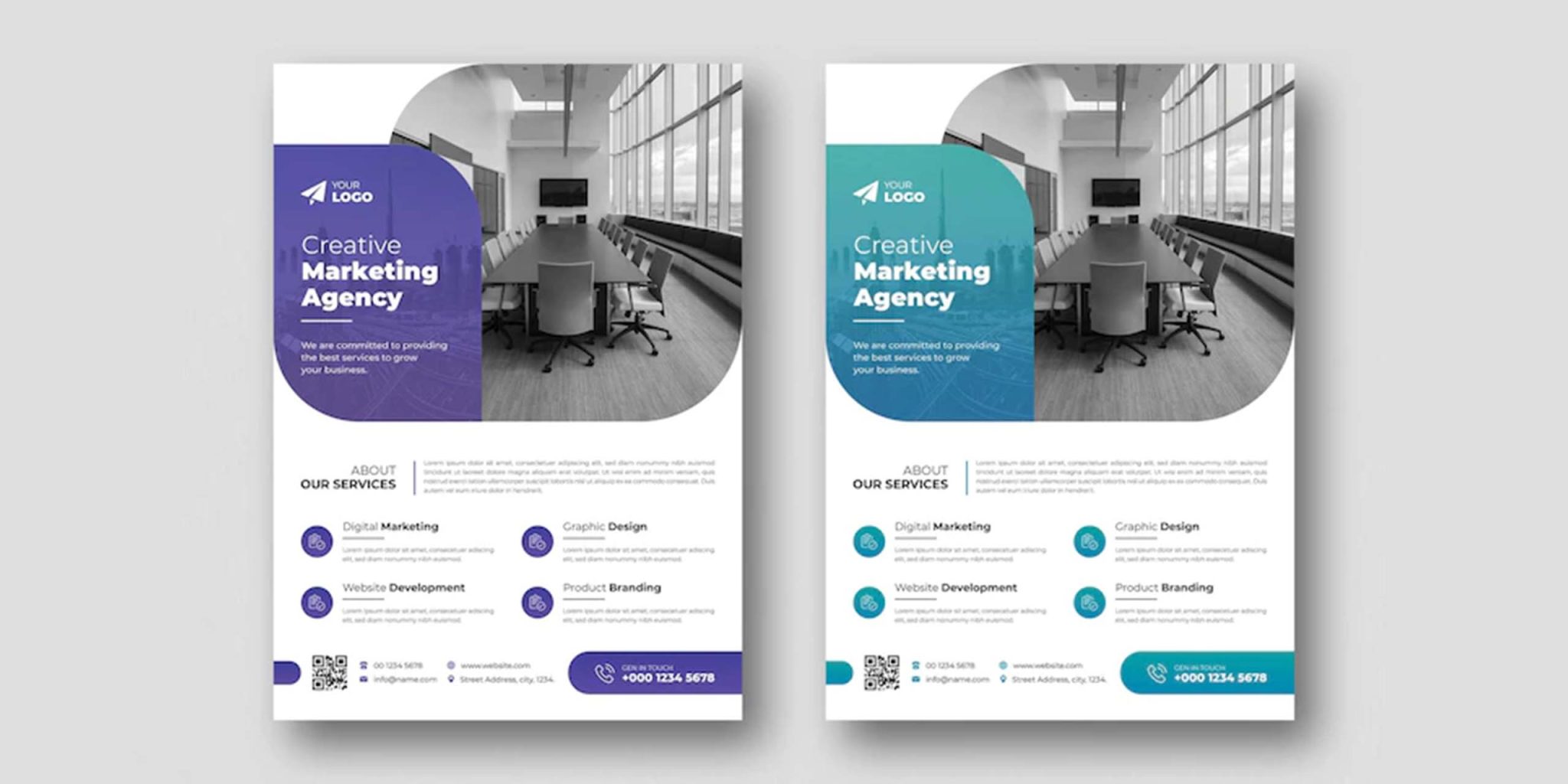 21 Flyer Design Ideas that will make your brand fly high