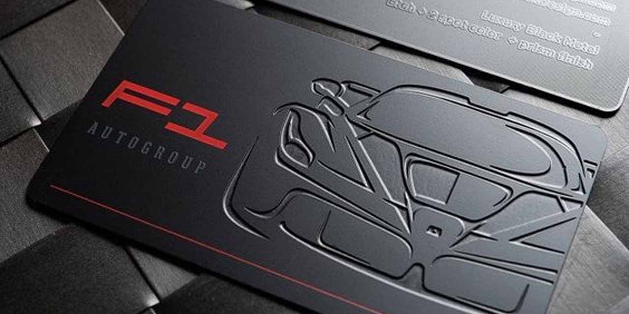 Modern Automotive Business Card Ideas & Examples