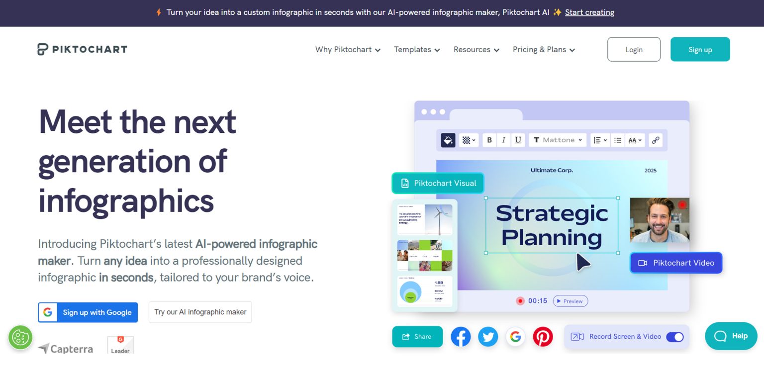 10 Best AI Infographic Generators from Text - Design Shifu