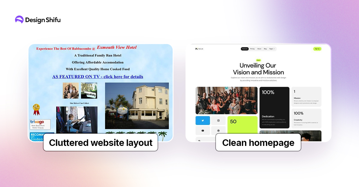 Bad Design Examples and How to Fix Them