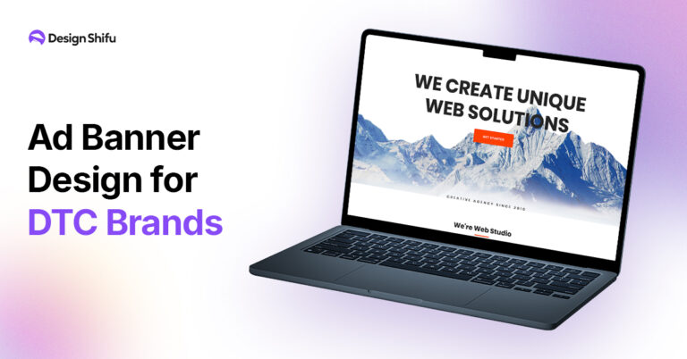 Ad Banner Design for DTC Brands - Design Shifu
